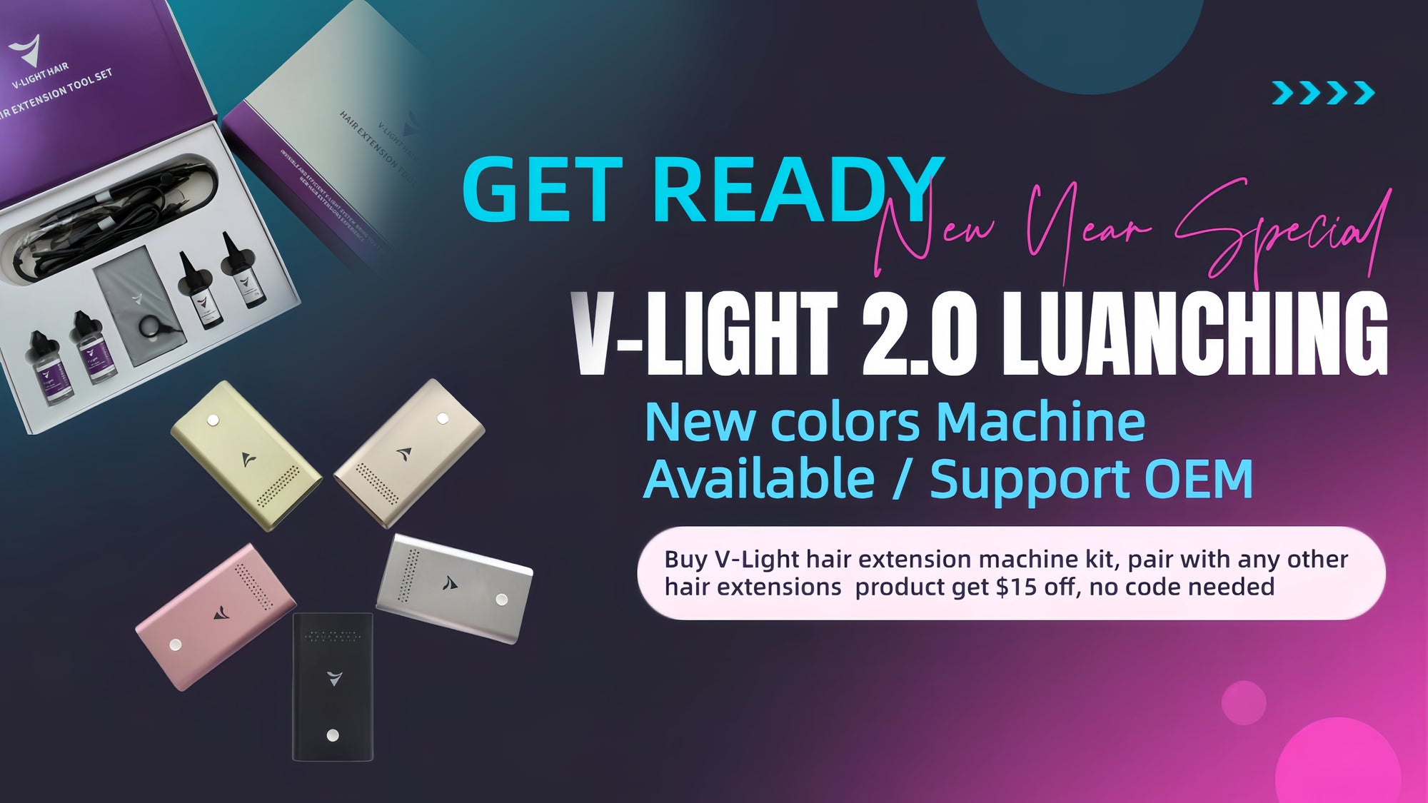 V-LIGHT hair extensions – V-light hair extensions