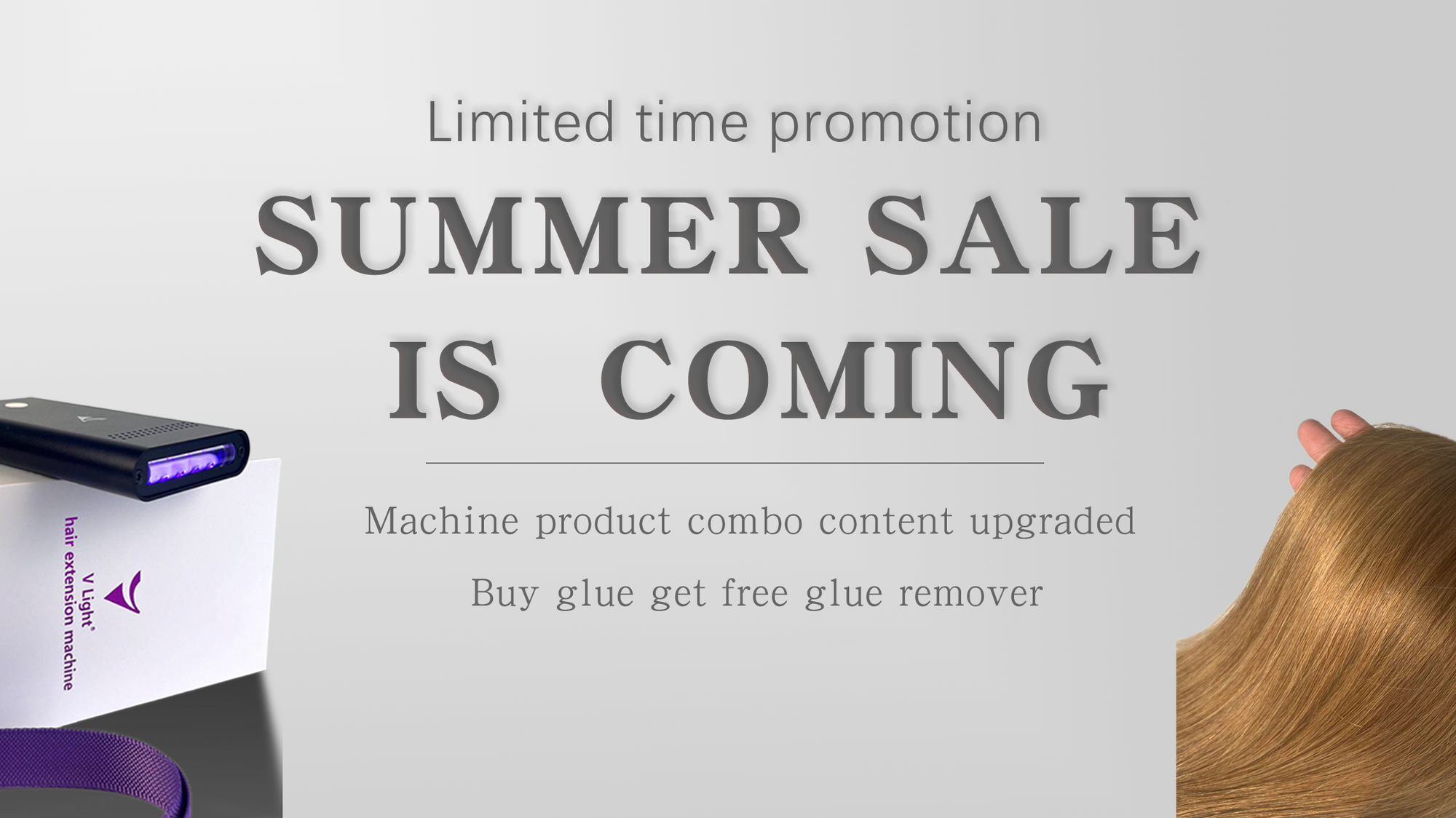 V-LIGHT hair extensions – V-light hair extensions